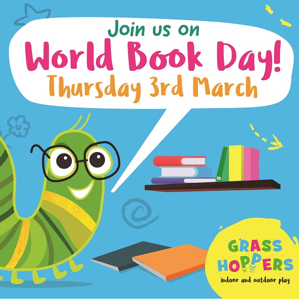 World Book Day week of activities - Grass Hoppers
